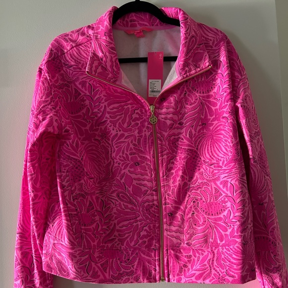 Lilly Pulitzer | Jackets & Coats | Nwt Lilly Pulitzer Wrenley Jacket ...